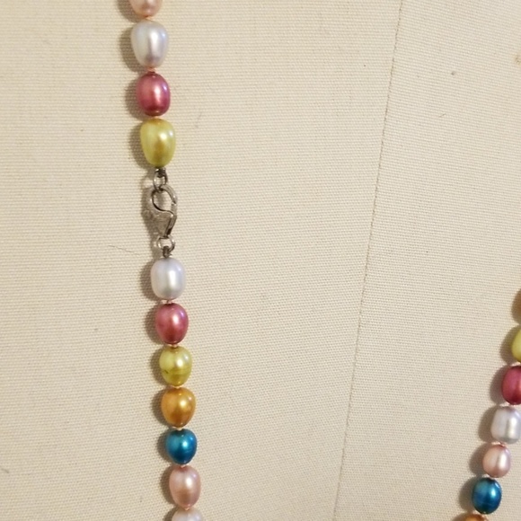 CGI | Jewelry | Cgi Multicolour Genuine Cultured Pearl Necklace | Poshmark